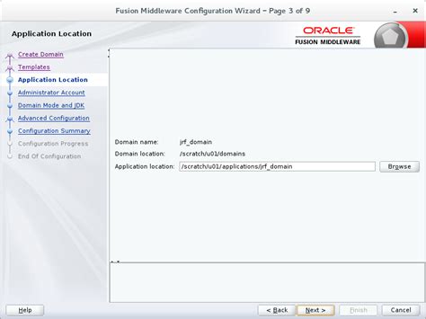 Oracle WebLogic Server Creating A Restricted JRF Domain