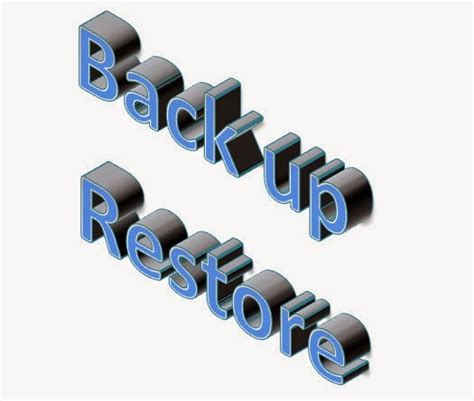 how to keep back up and restore blogger template site