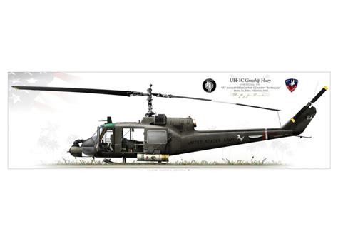 Uh 1c Gunship Huey 92d Ahc Lc 33p