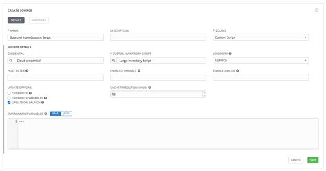 15 Inventories — Ansible Tower User Guide V380