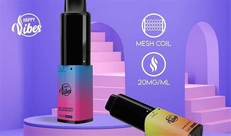 Blueberry Raspberry Happy Vibes 4 Flavours Longer Lasting — Tablites