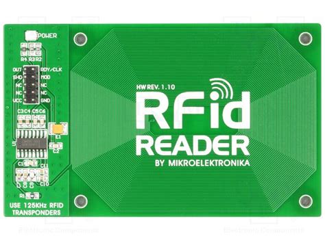 RFID READER MikroElektronika RFIDREADER MIKROE Datasheet