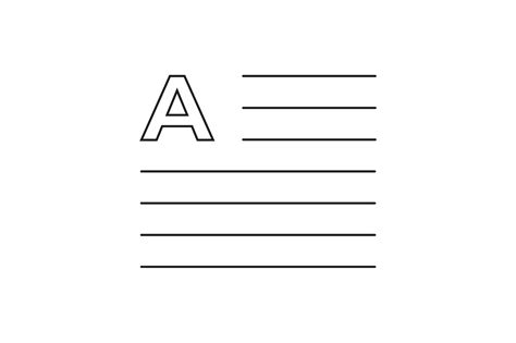 Align Line Icon Graphic By Rifkihaikal567 Creative Fabrica