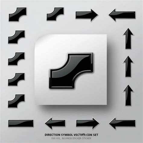 Collection Of Modern And Minimalist Arrow Icons In Various Styles Premium Ai Generated Image