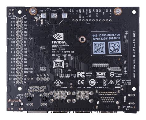 945 13450 0000 100 Nvidia Developer Kit Nvidia Jetson Nano Arm