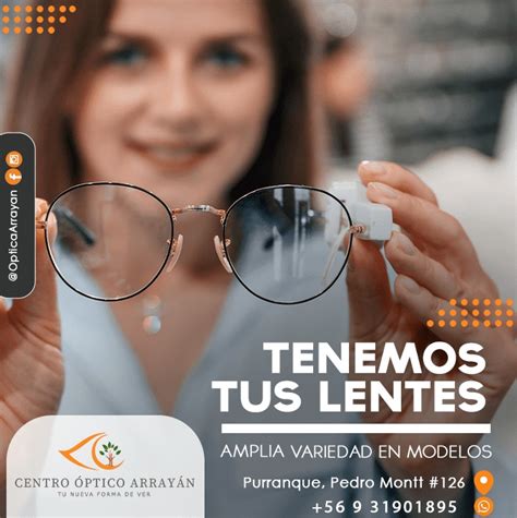 👓🌟 ¡tenemos Tus Lentes Descubre Centro Óptico Arrayán