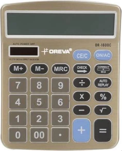 Oreva Calculator Or 1600 At ₹ 405 Oreva Calculator In Varanasi Id 2853676438612