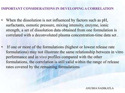 in vitro in vivo correlation pptx