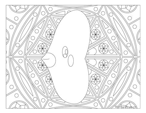 370 Luvdisc Pokemon Coloring Page ·