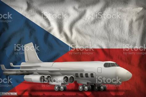 Czechia 상태 플래그 배경에 폭격기 3d 일러스트레이션 군용 항공기에 대한 스톡 사진 및 기타 이미지 군용 항공기 기