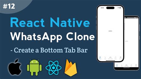 Creating A Bottom Tab Bar In React Native Youtube