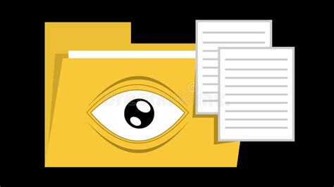 Display Pc Folder File Stock Footage Video Of Note 376862304