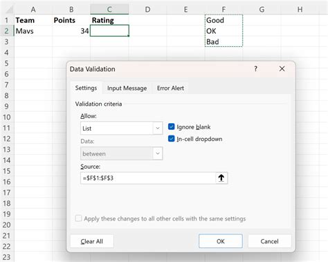 Excel How To Create A Drop Down List With Color