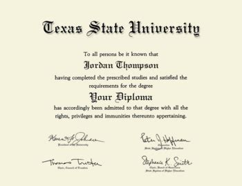 2008 Texas State Business Diploma Resume Ou College Of Law