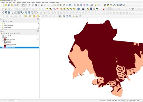 How To Calculate Percent Area Under Diffrent Categories From A Interpolated Map In Qgis