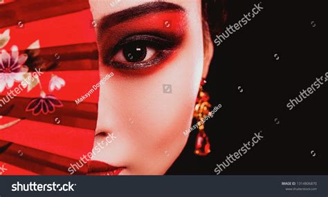 Geisha Inspired Makeup