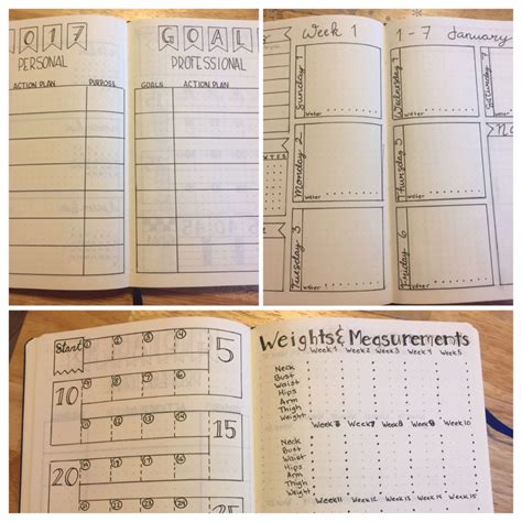 Weight Loss With A Bullet Journal