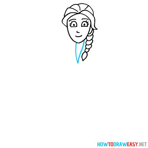 How To Draw Elsa How To Draw Easy