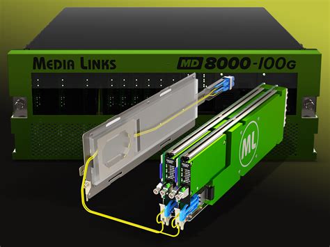 Media Links Introduces 100gbps Combined Ethernet Switch And Trunk Interface For Media