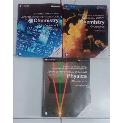 Jual Coursebook Physics Dan Chemistry Cambride Igcse Shopee Indonesia