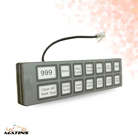 Mcs F14 Din Can Bus Switch Unit
