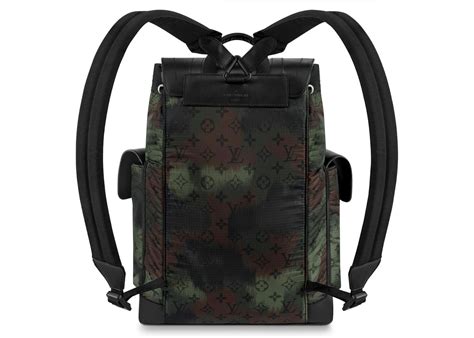 Lv Christopher Backpack Monogram Fonts