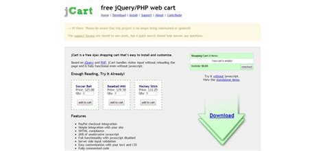 Best Jquery Shopping Cart Plugins Learning Jquery