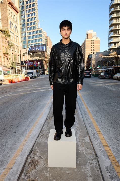 Nahom Leather Shirt Pre Order Awet New York