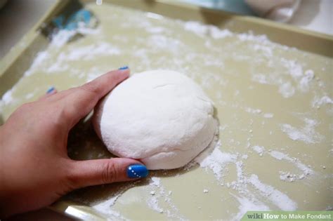2 Easy Ways To Make Homemade Fondant WikiHow
