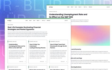 Blur Blog Html5 Responsive Website Template