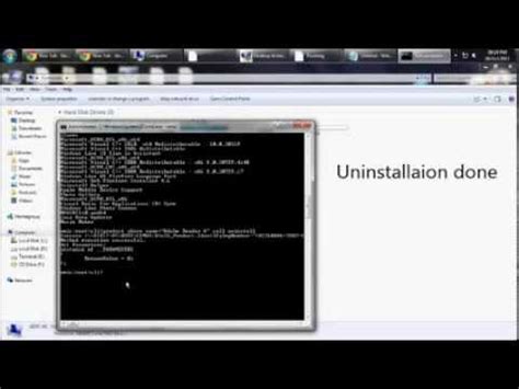 How To Uninstall Any Programme Using Cmd WMIC YouTube
