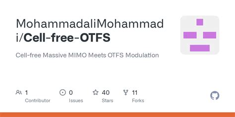 Github Mohammadalimohammadi Cell Free Otfs Cell Free Massive Mimo
