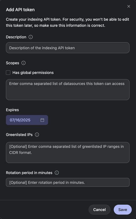 Indexing Api Authentication Glean Developer