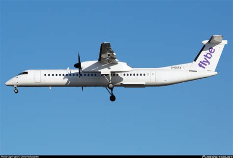 G Exta Flybe Bombardier Dhc 8 402q Dash 8 Photo By Chris Pitchacaren