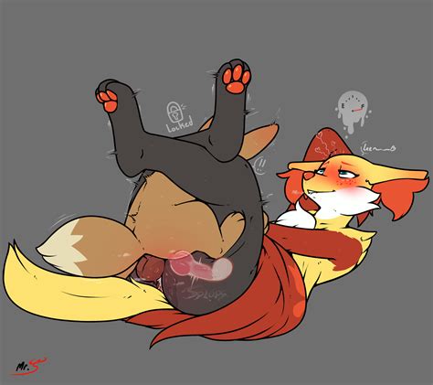 Post 6036239 Delphox Eevee Mr Smile200 Porkyman