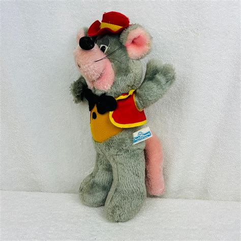 Chuck E Cheese Plush Doll 14 Vintage Late Mercari