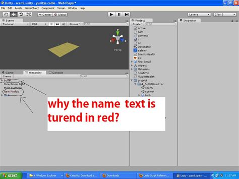 Help Neded Why This Name In Hierachy Panel Turnd Red Coloraftr I