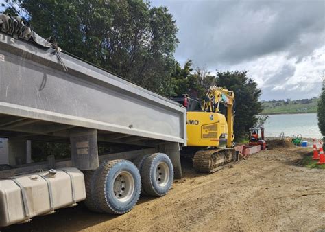 Cove Civil Has Been Working With The Wm Construction Team On The Rangiora Road Boat Ramp