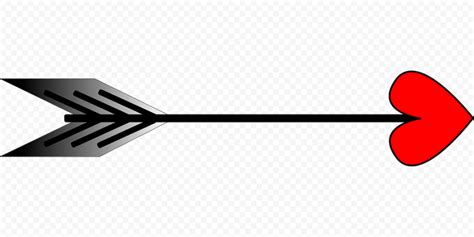 Red Heart Cupid Arrow Citypng