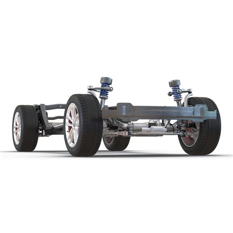 3d Model Suv Chassis Frame