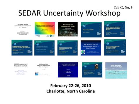 Ppt Sedar Uncertainty Workshop Powerpoint Presentation Free Download
