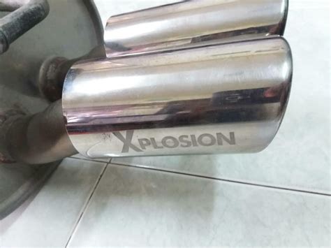 Proton Wira Mufler Twin Tip Auto Accessories On Carousell