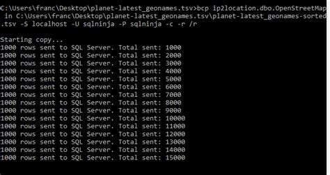 Sql Server Local Tsv File Into Sql Table Stack Overflow