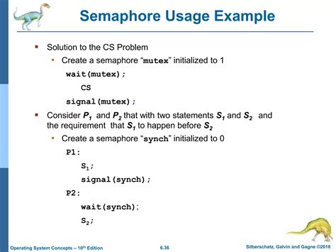 Operating Systems Chapter 6 Silberschatz Pptx