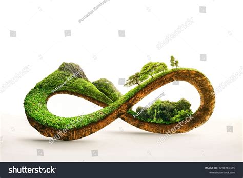 3d Illustration Infinity Environment Concept Infinite Stock Illustration 2231265455 Shutterstock