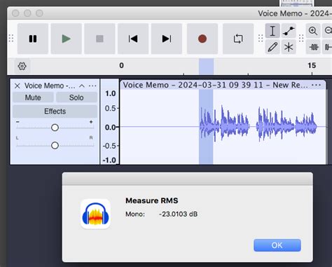 How To Measure Or Calculate Ambient Noise In Db Audacity 3 Help Forum Audacity Forum