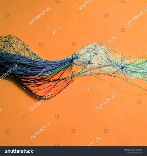 2d Illustration Abstract Futuristic Electronic Circuit Stock Illustration 2214522991 Shutterstock