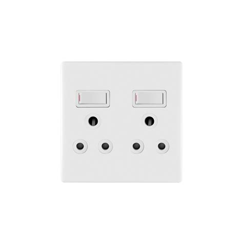 Crabtree Classic Wall Socket Double 4x4 Bethanie Hardware