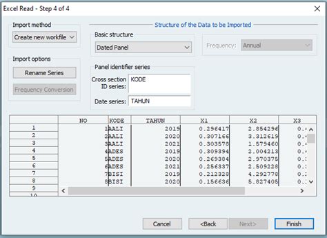 eviews dan tutorial tranformasi variabel ke bentuk logaritma log