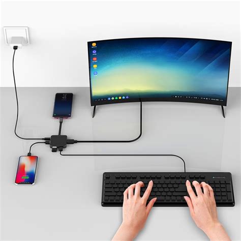 Dex Station Hub Usb C Full Hd 4k Dispaly Usb 3 0 U Vicedeal